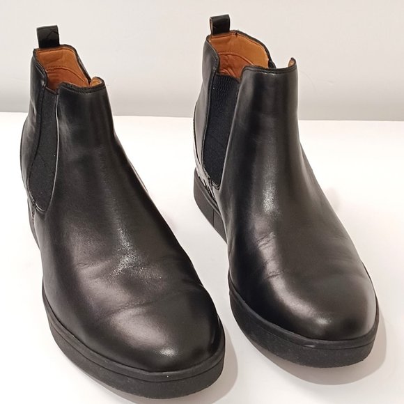 Vionic | Shoes | Vionic Black Mickie Boot Size 1 | Poshmark